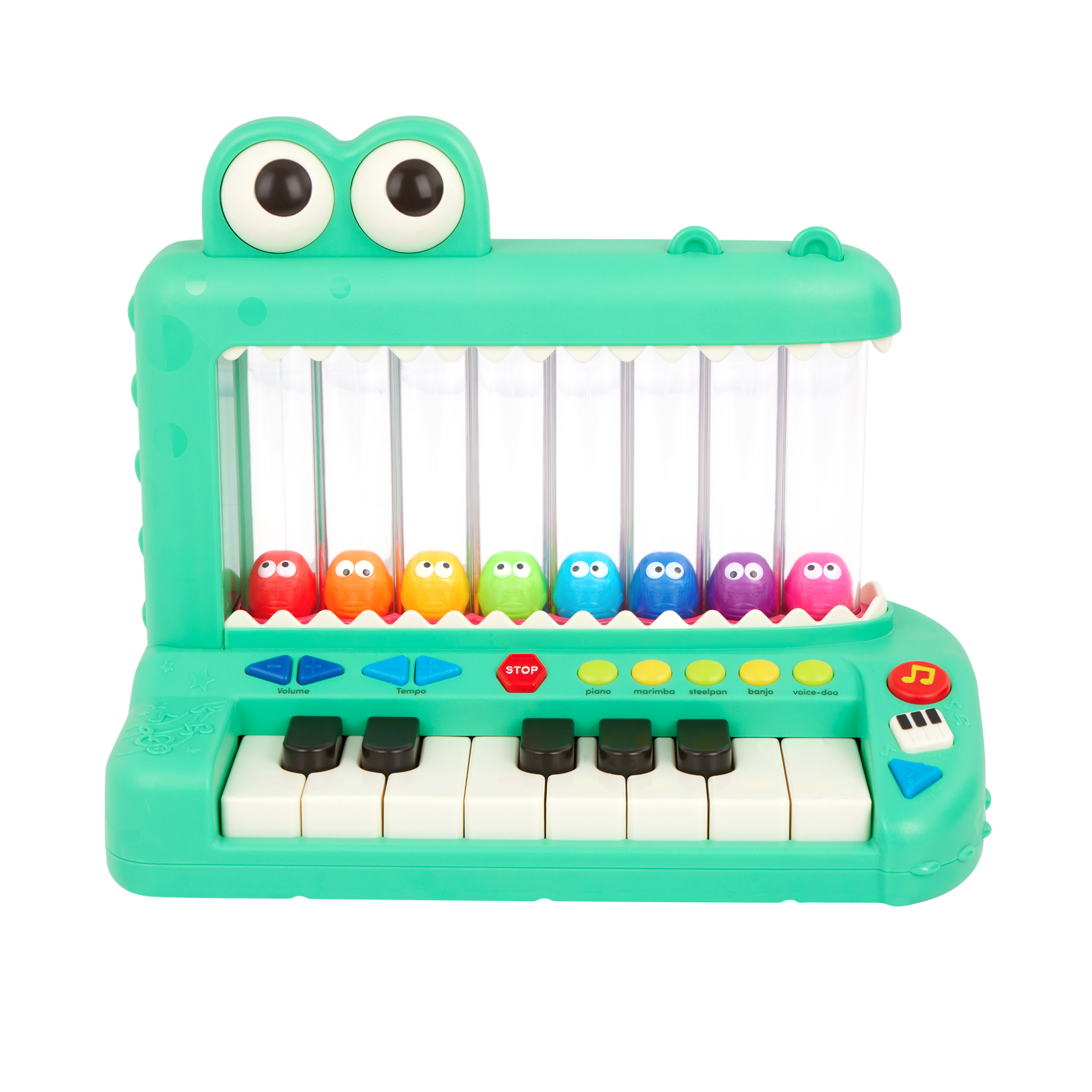 Croco Pop Piano | Crocodile Toy Keyboard | Battat