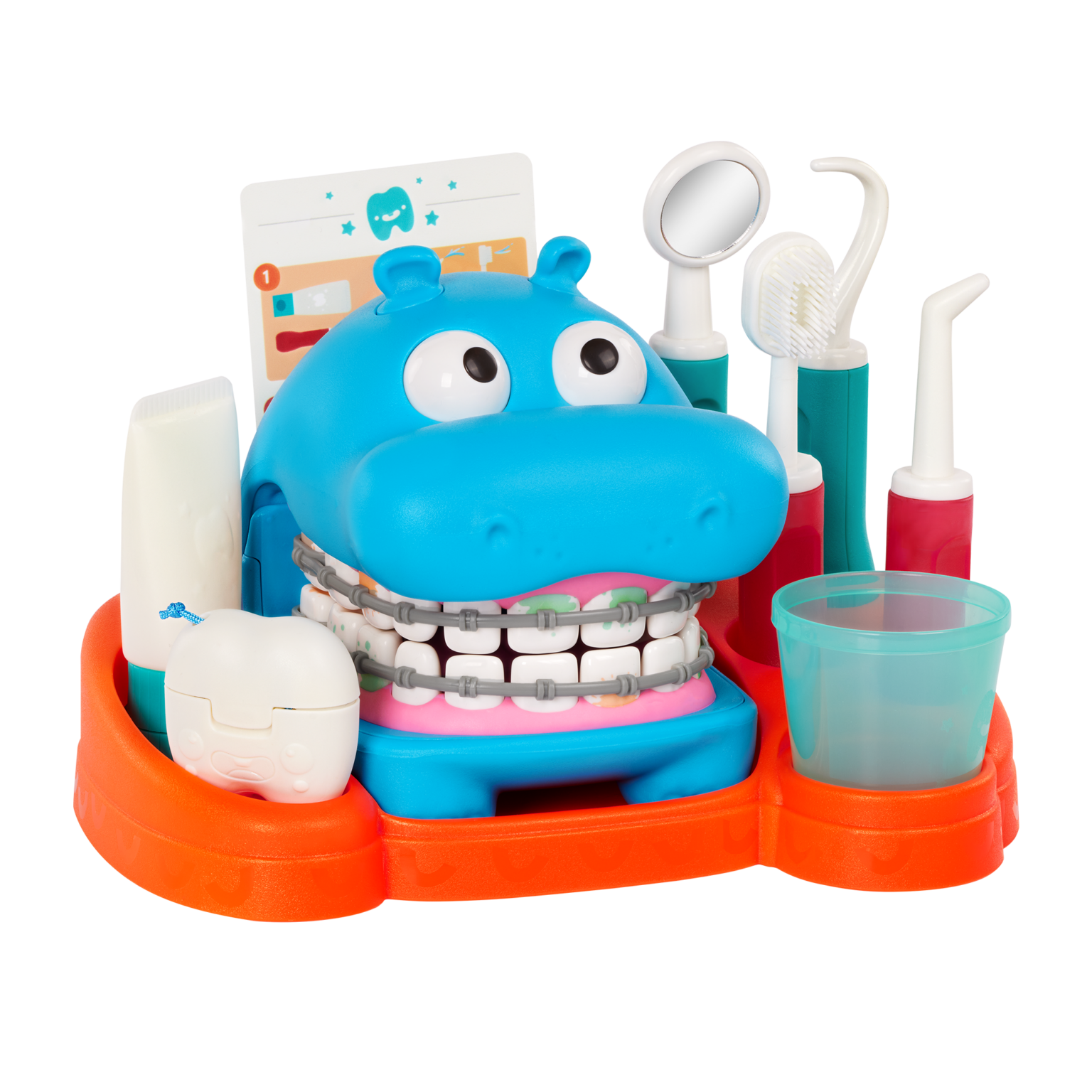 Hippodontist | Color-Changing Dentist Playset | Battat