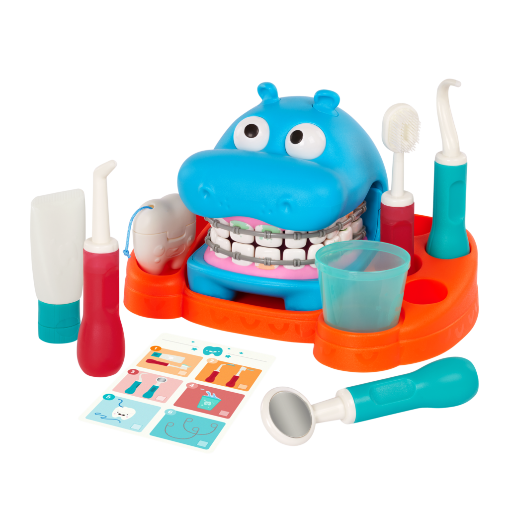 Hippodontist | Color-Changing Dentist Playset | Battat