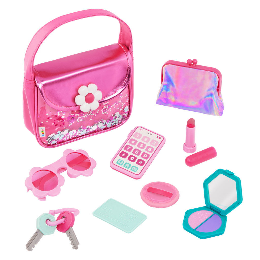 Sparkle Time Purse Set | Toy Purse & Accessories | Battat