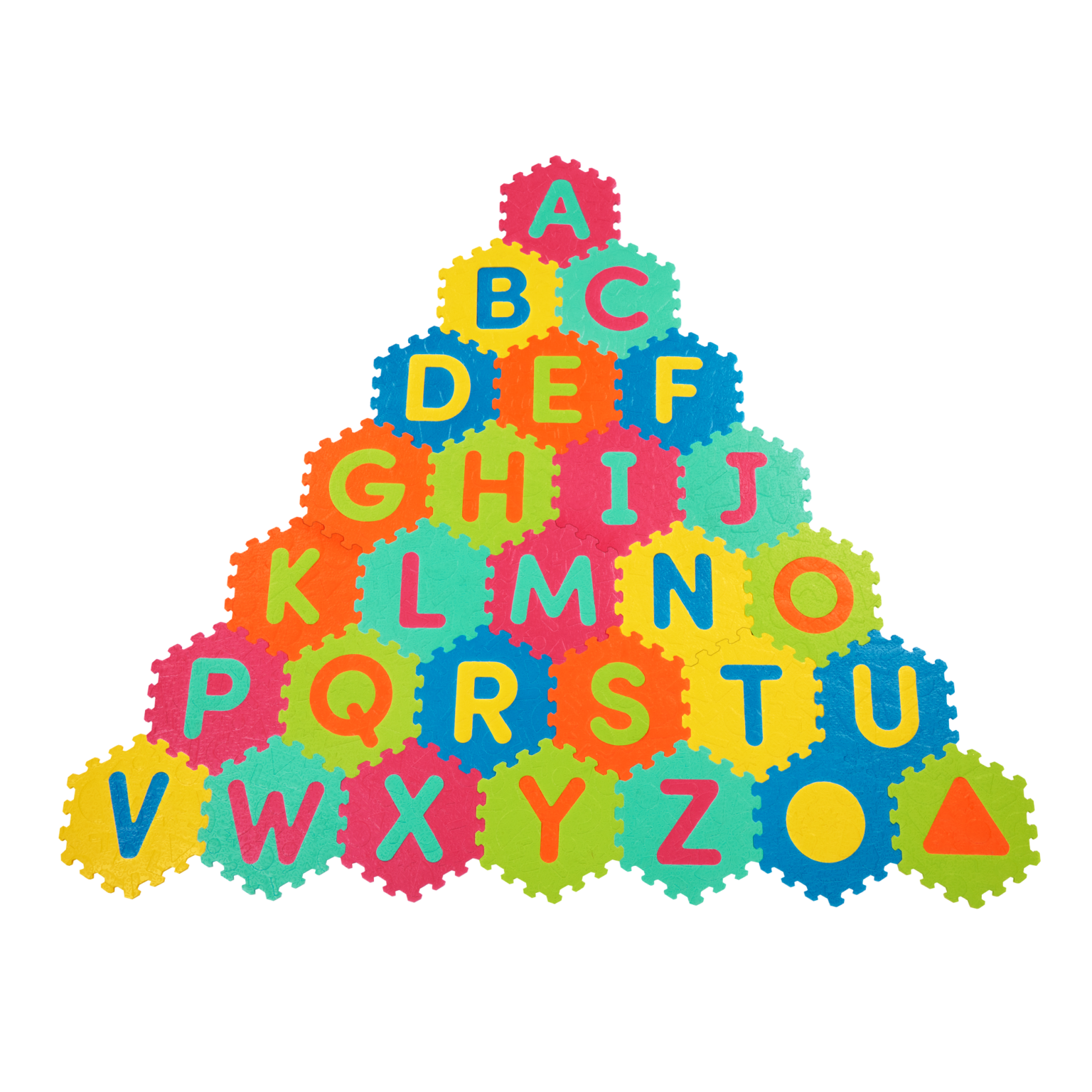 Honeycomb ABCs | Alphabet Foam Play Mat | Battat