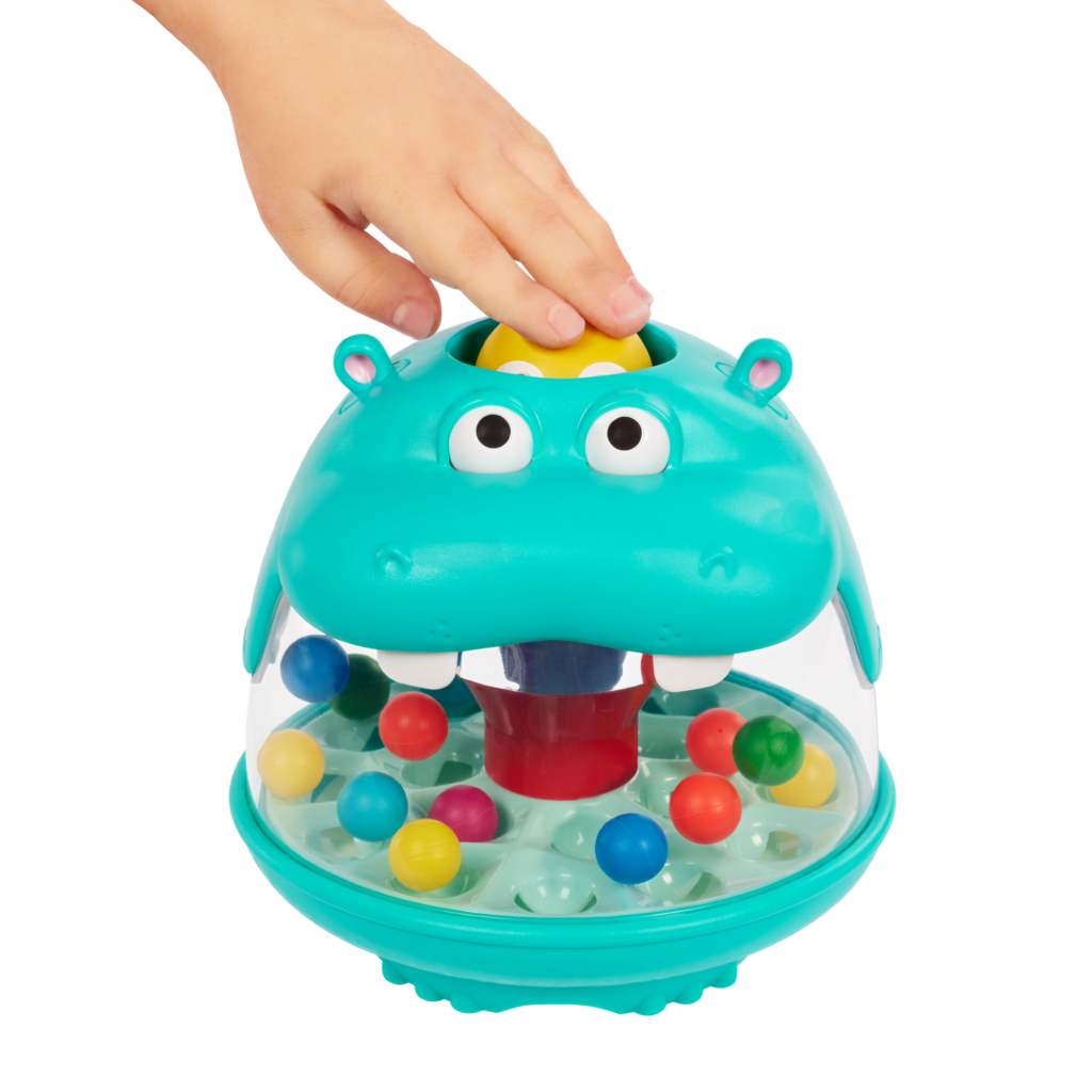Party Pop Hippo | Ball Popping Toy | Battat