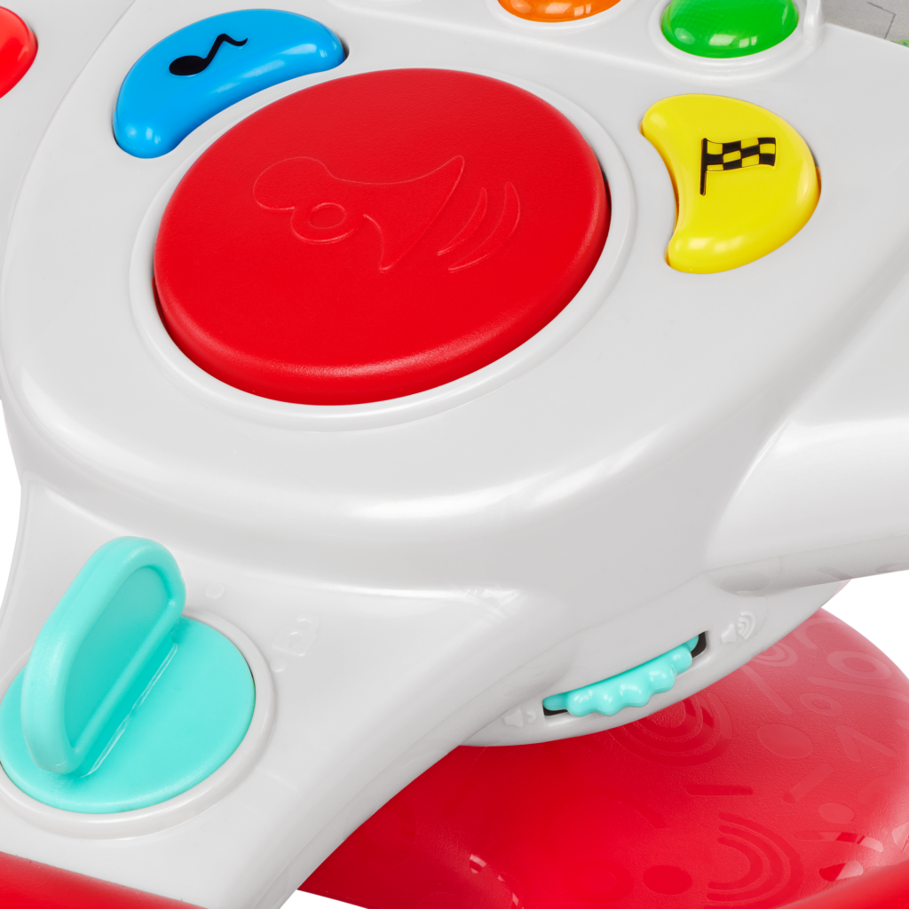 Zoom Zoom Driving Wheel | Interactive Toy Steering Wheel | Battat