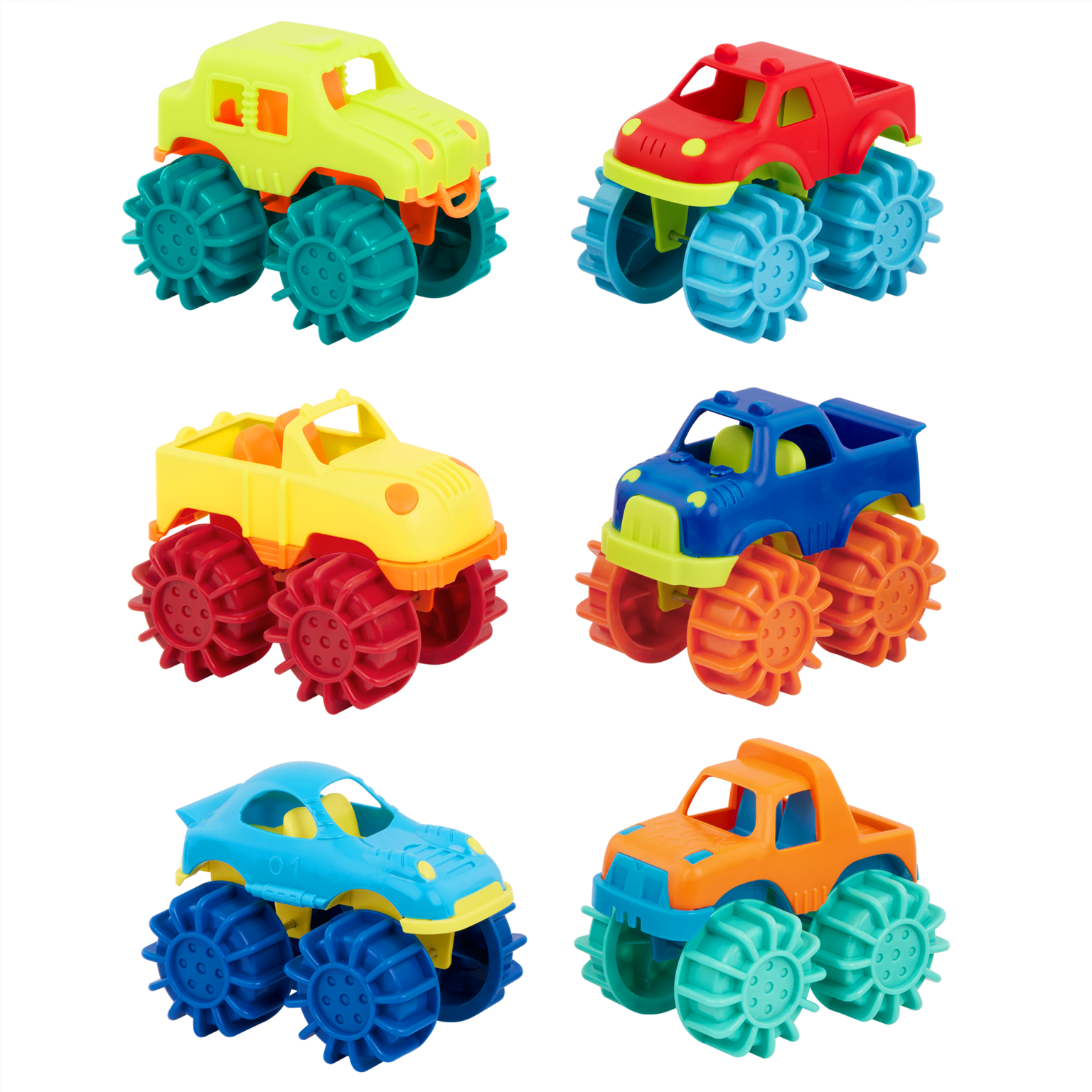 Mini Monster Wheelies | Toy Monster Trucks | Battat