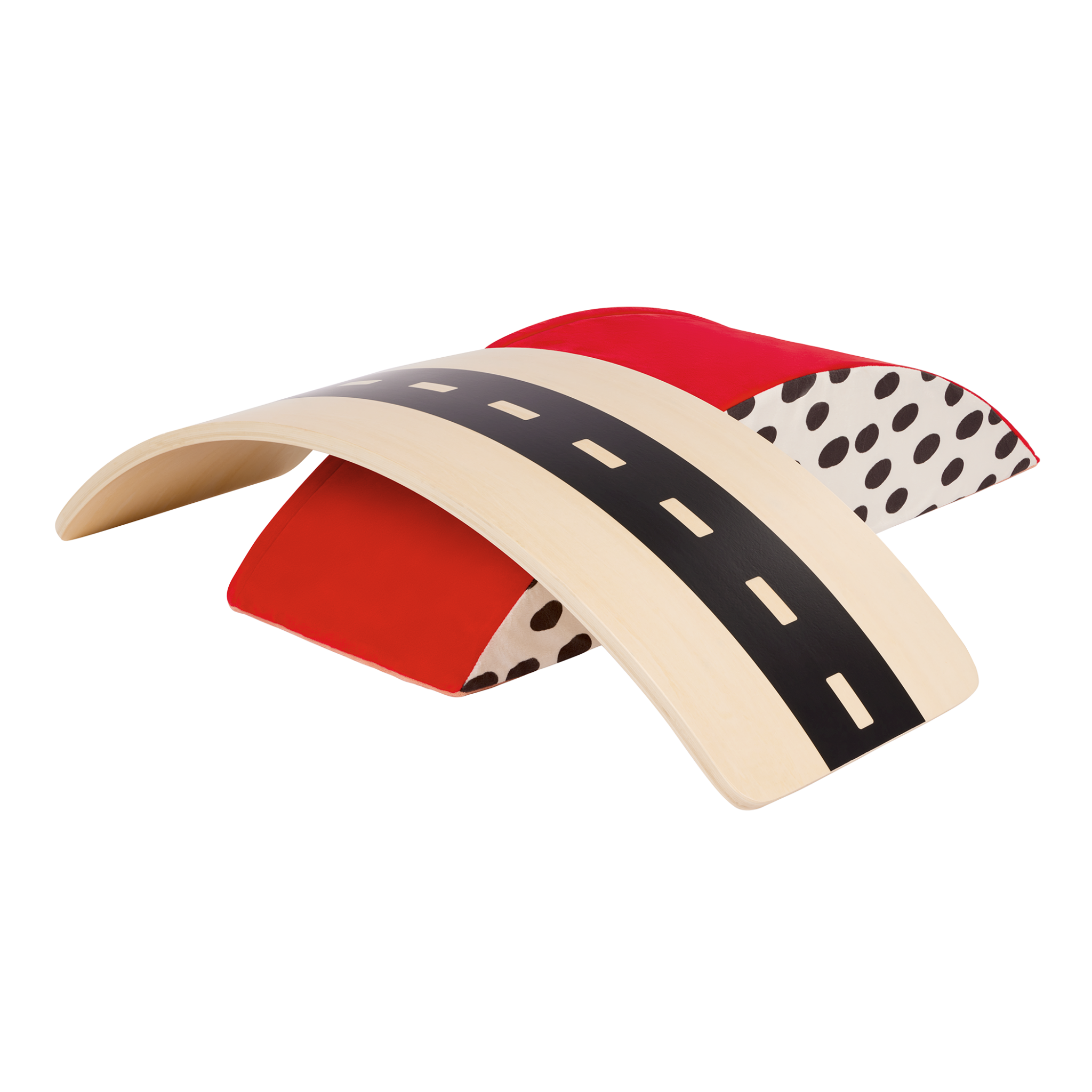 Rock & Balance Board | Wooden Balance Board Set | Battat