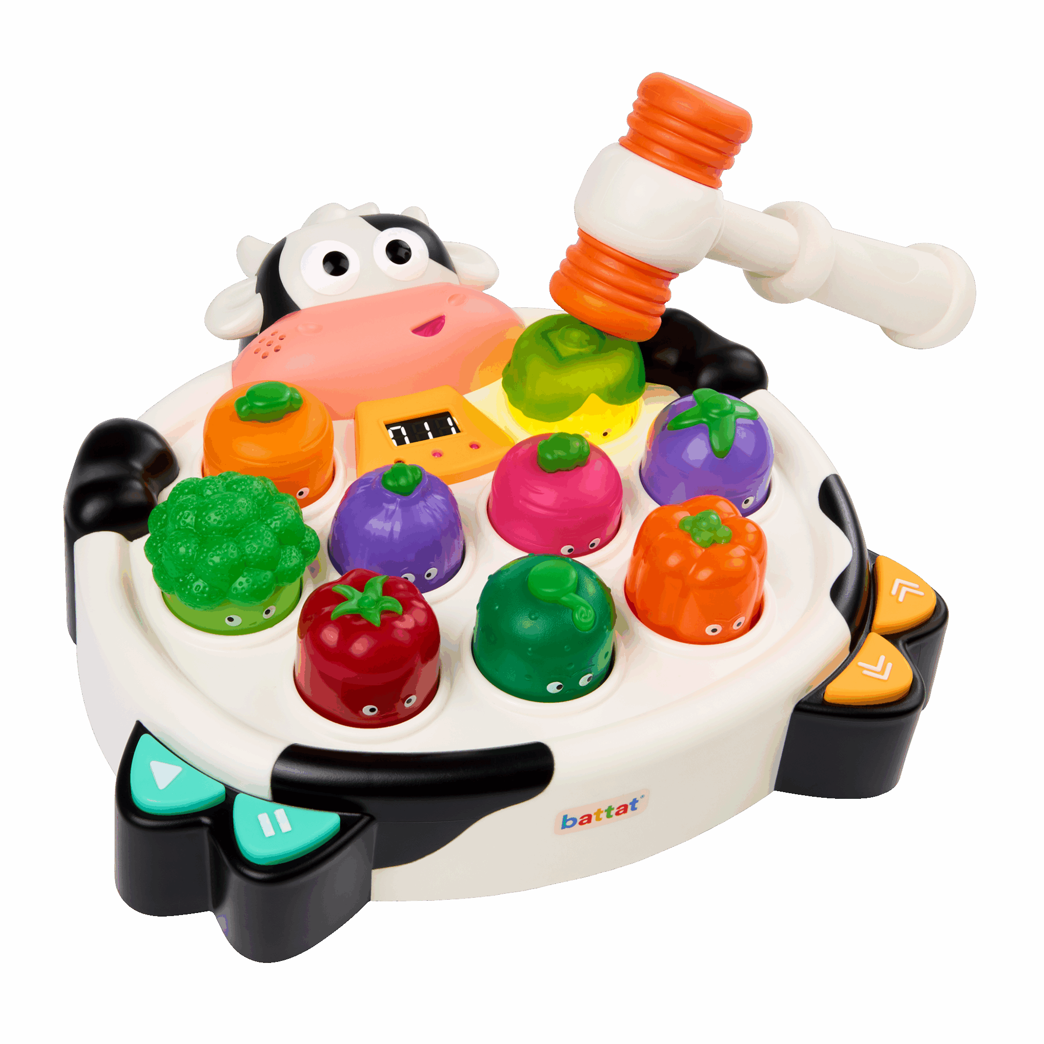 Whacky Mooves | Light-Up Whack Game with Music | Battat