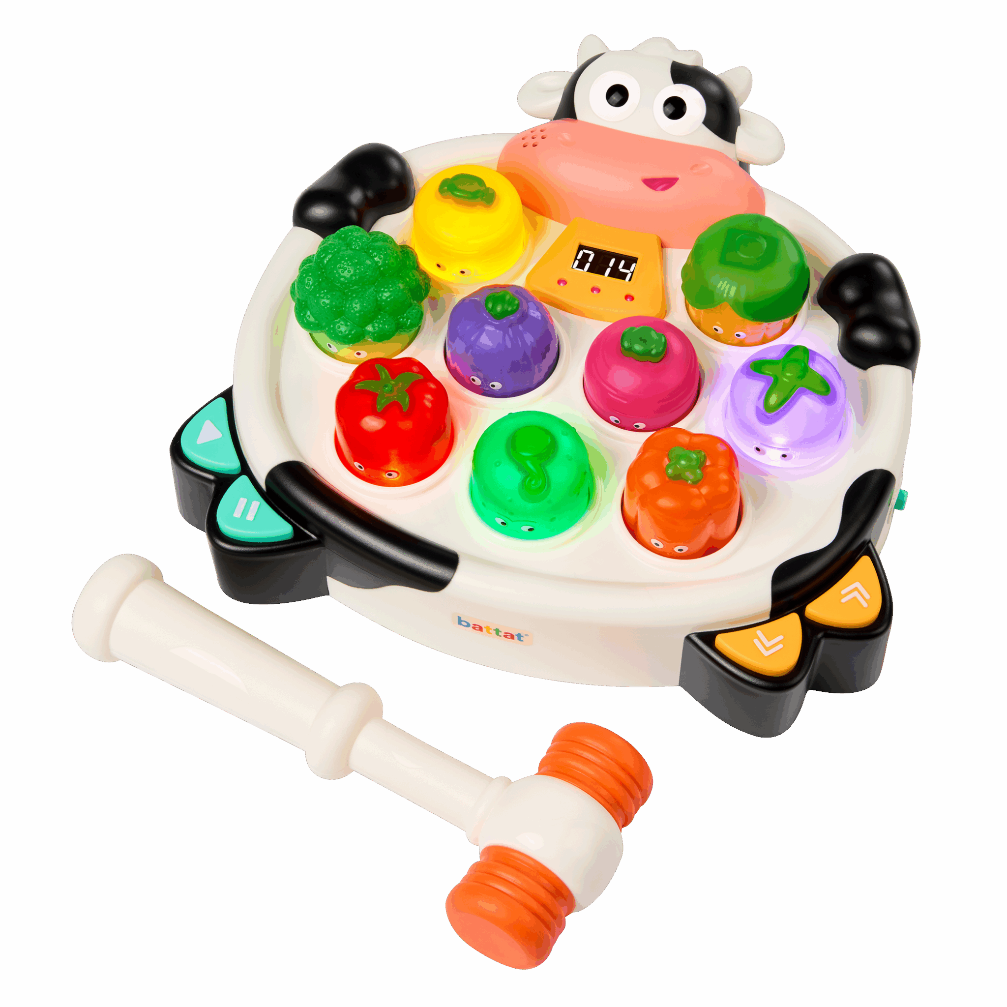 Whacky Mooves | Light-Up Whack Game with Music | Battat