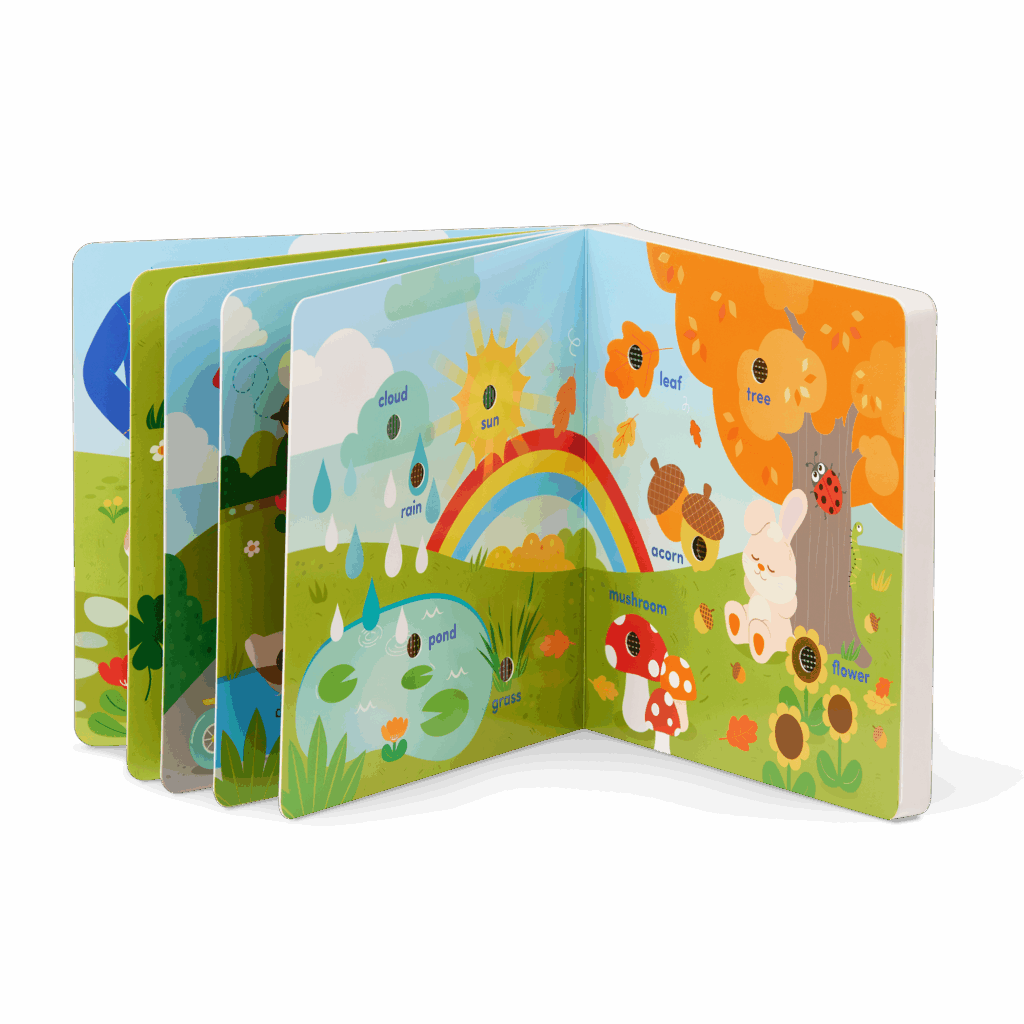 Tiny Talkers | A Day at the Park | Interactive Audio Board Book | Battat