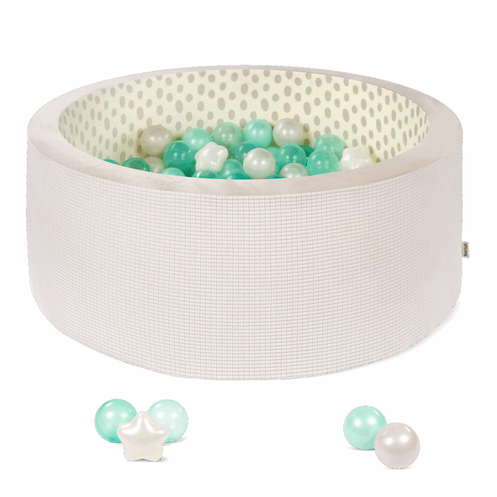 Hop In Ball Pit | Cozy Colors | Foam Ball Pit & Balls | Battat