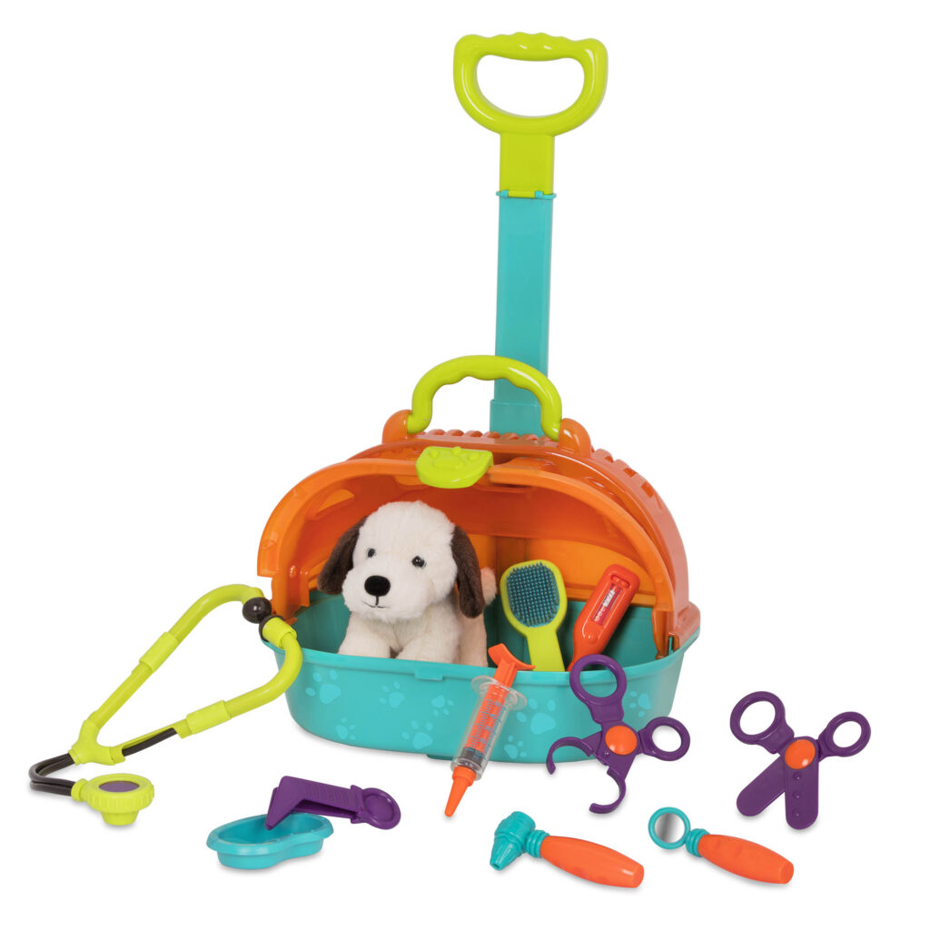Pup & Go Vet Carrier | Vet Playset | Battat