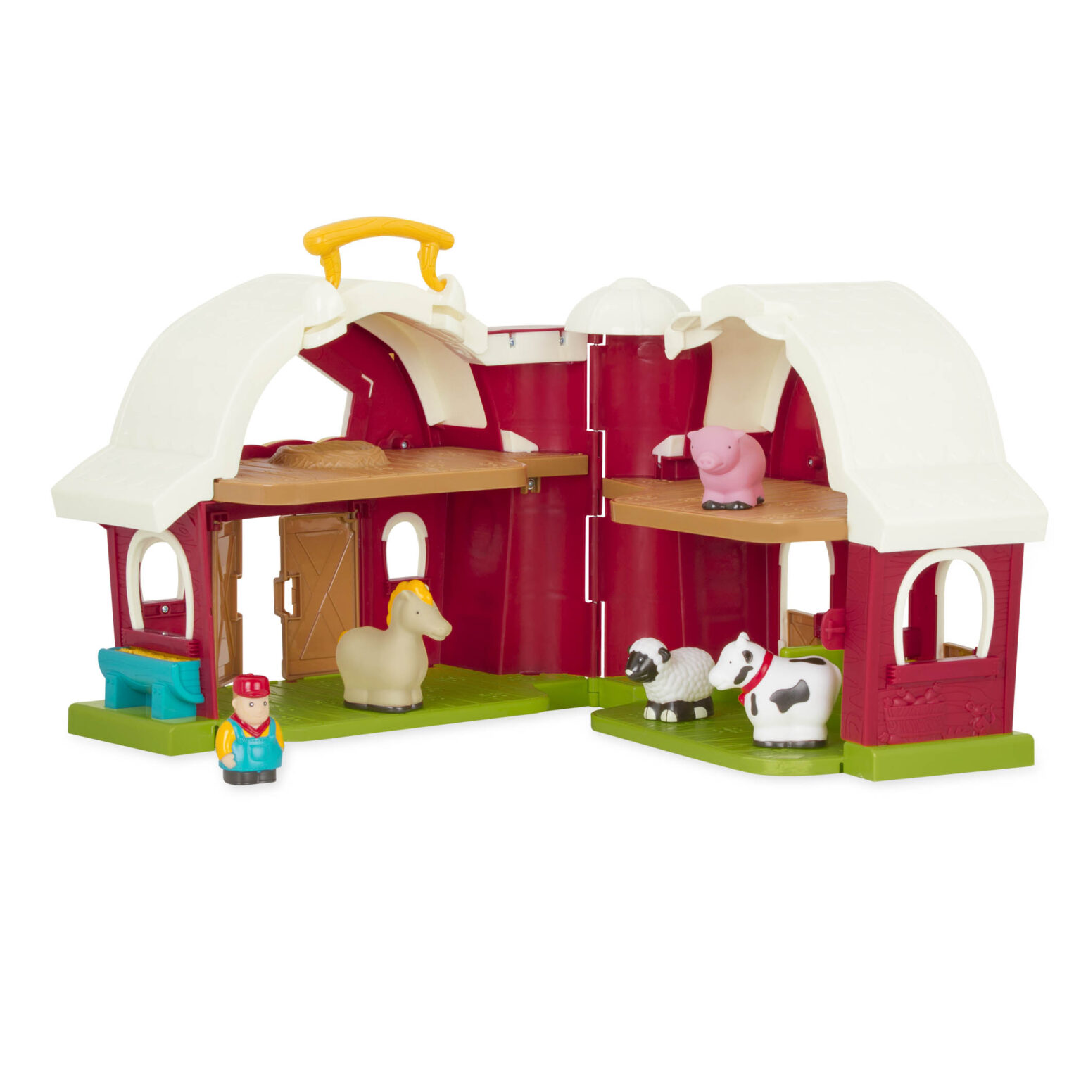 Big Red Barn | Farm Animal Set for Toddlers | Battat