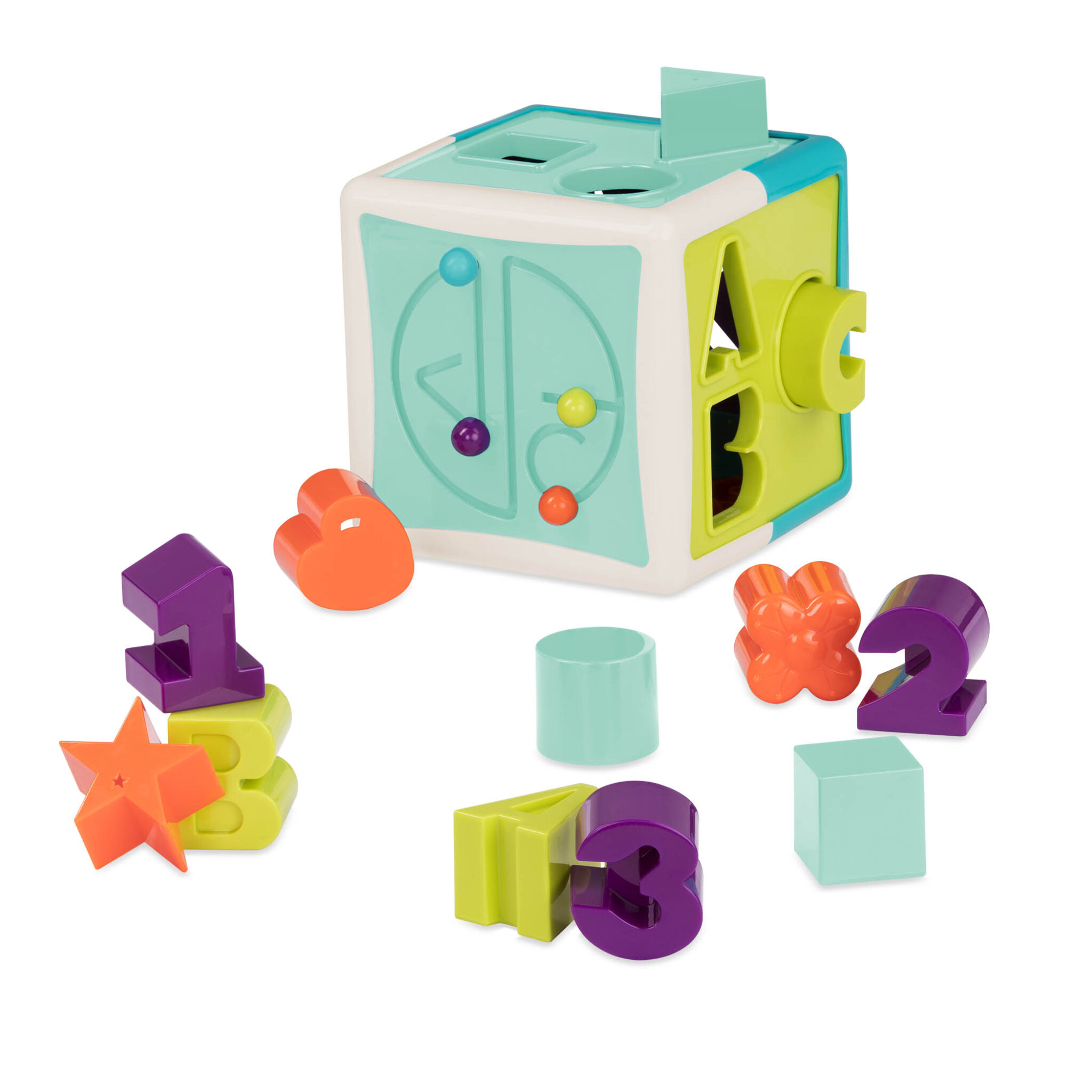 Shape Sorter Cube | Shape Sorting Activity Cube | Battat