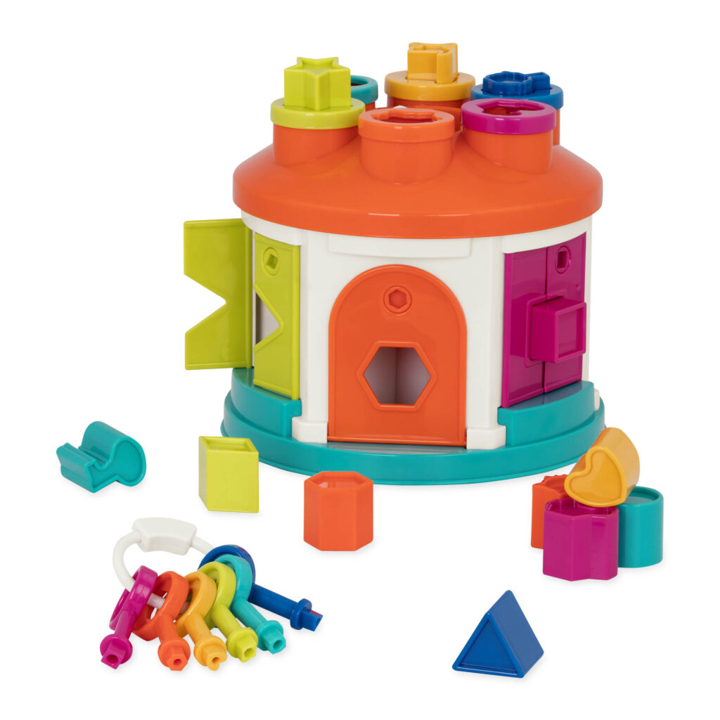 Shape Sorter House | Shape Sorting Toy | Battat