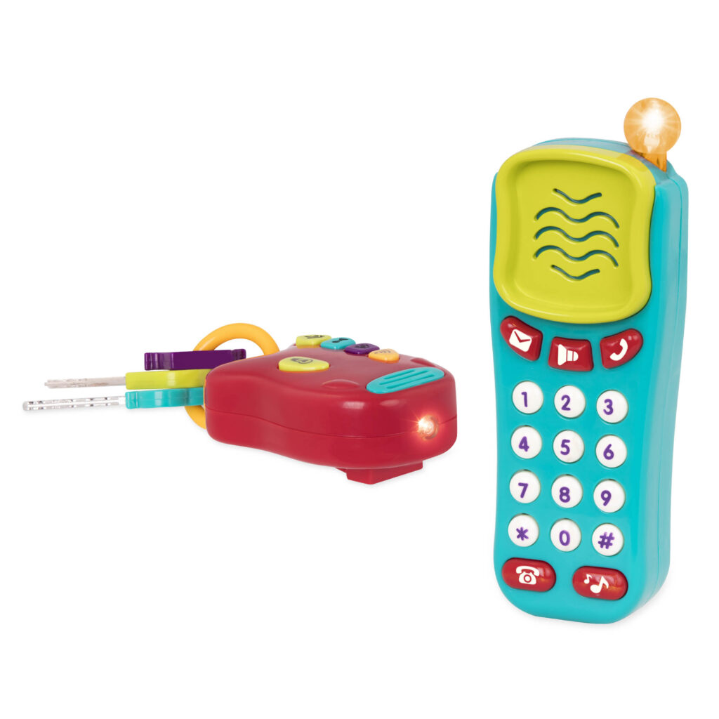 Light & Sound Phone, Light & Sound Keys | Light Up Toys | Battat