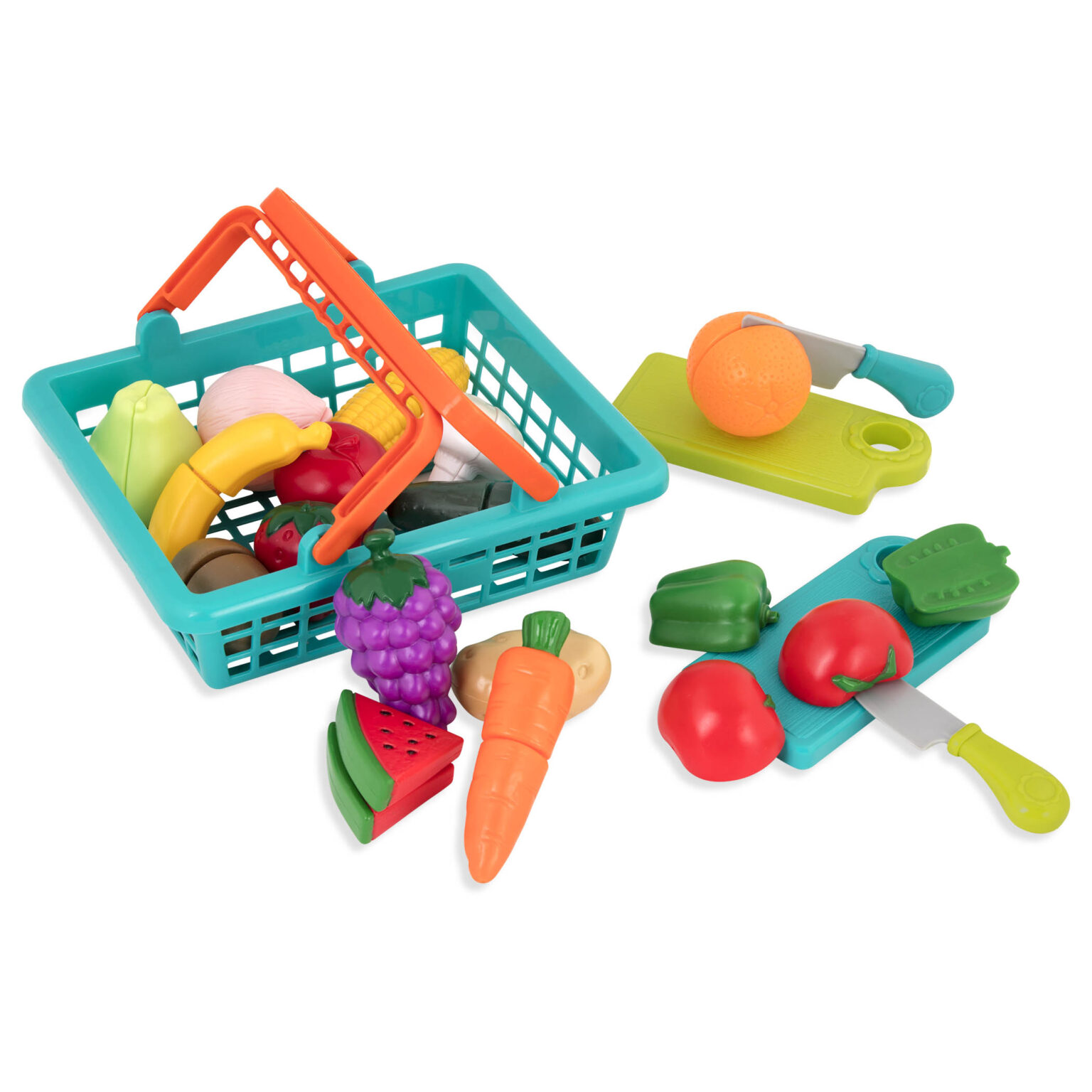 Shopping Cart & Groceries Bundle | Grocery Cart & Food Toys | Battat