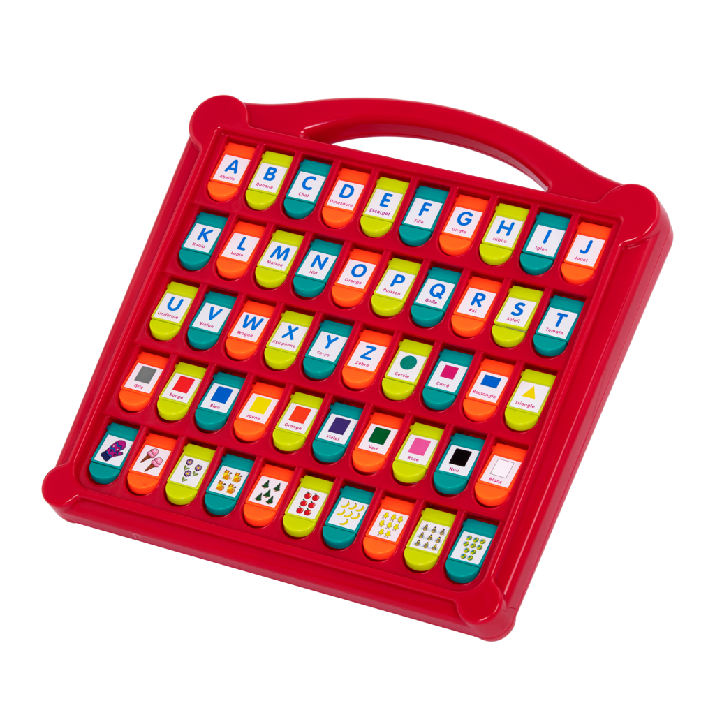 Alphabet Cache-Cache | French Alphabet Learning Toy | Battat