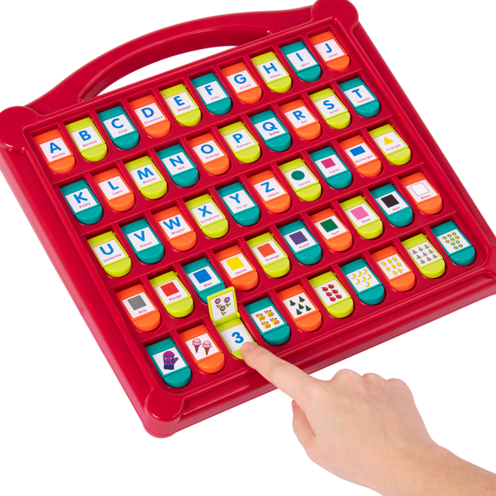 Alphabet Cache-Cache | French Alphabet Learning Toy | Battat