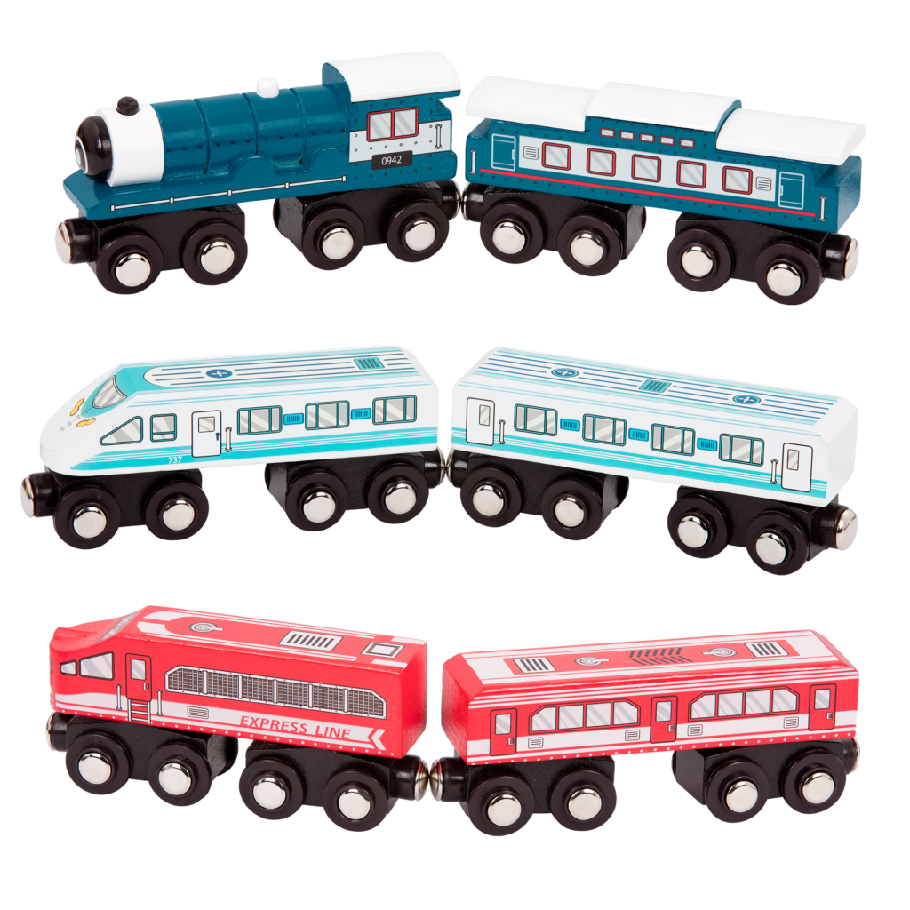 Wooden Passenger Trains | Classic Wooden Trains | Battat