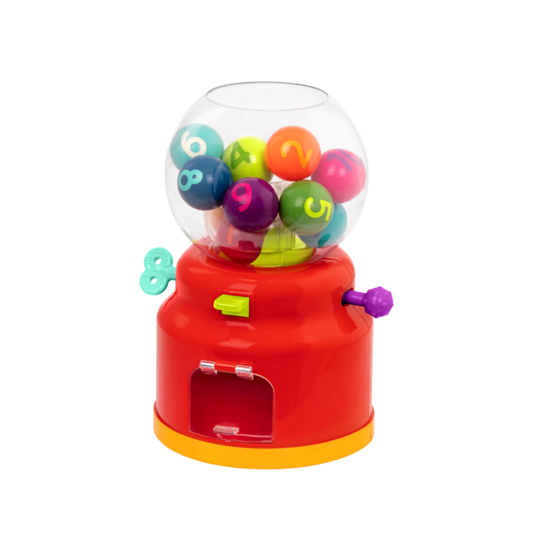 Numbers & Colors Gumball Machine | Toy Vending Machine | Battat