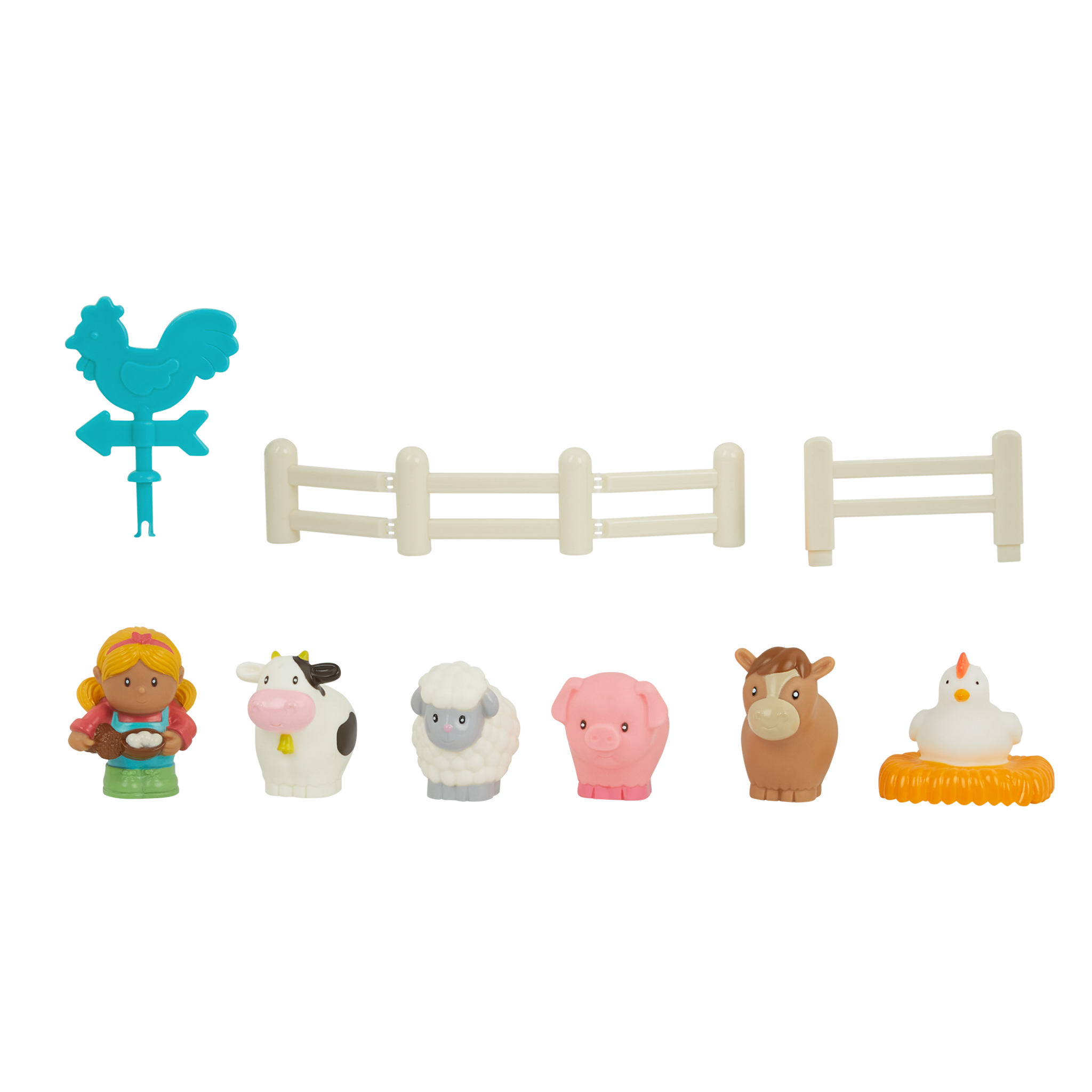 Musical Farm Playset | Toy Barn & Farm Animals | Battat