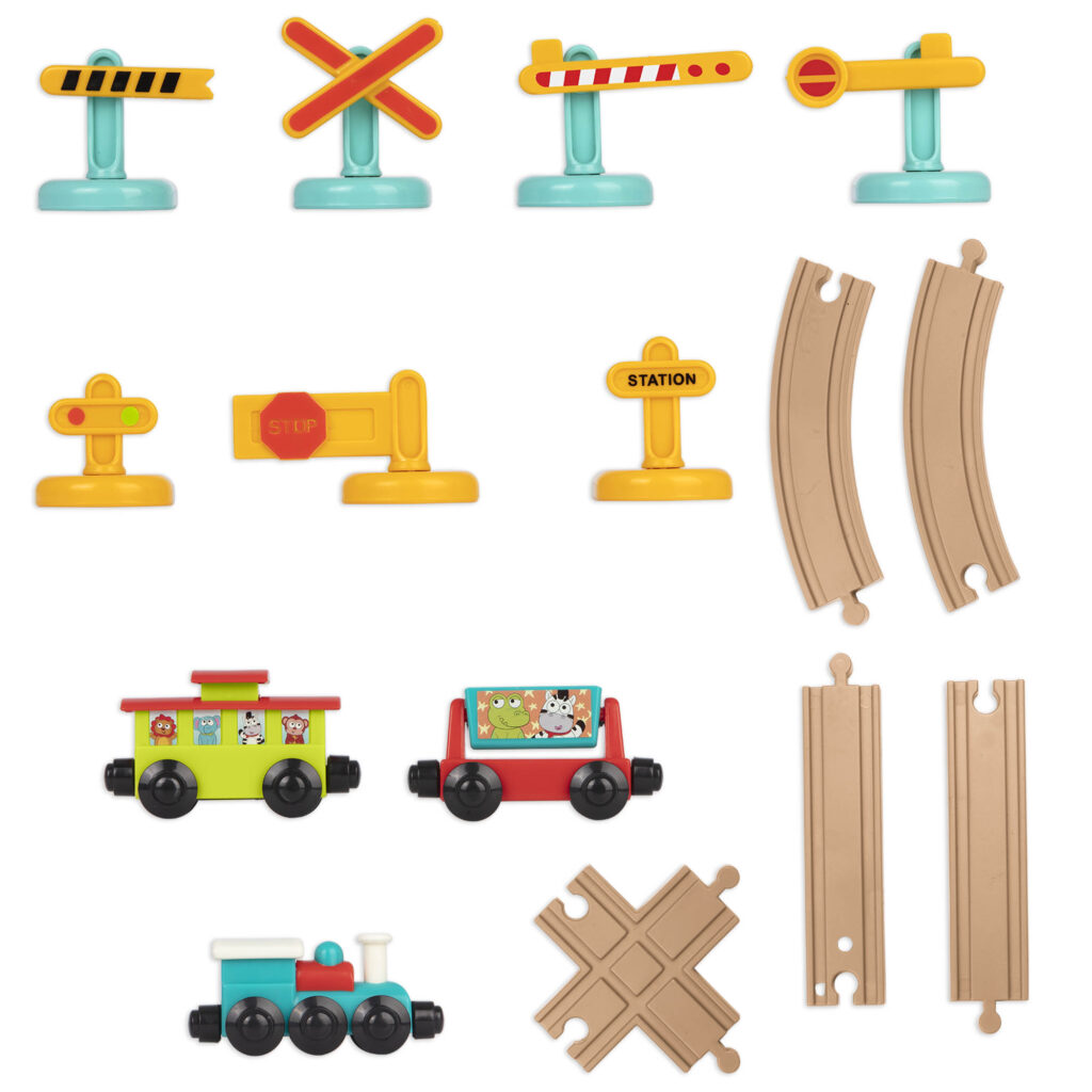 All Aboard Train Set | Train Playset with Accessories | Battat