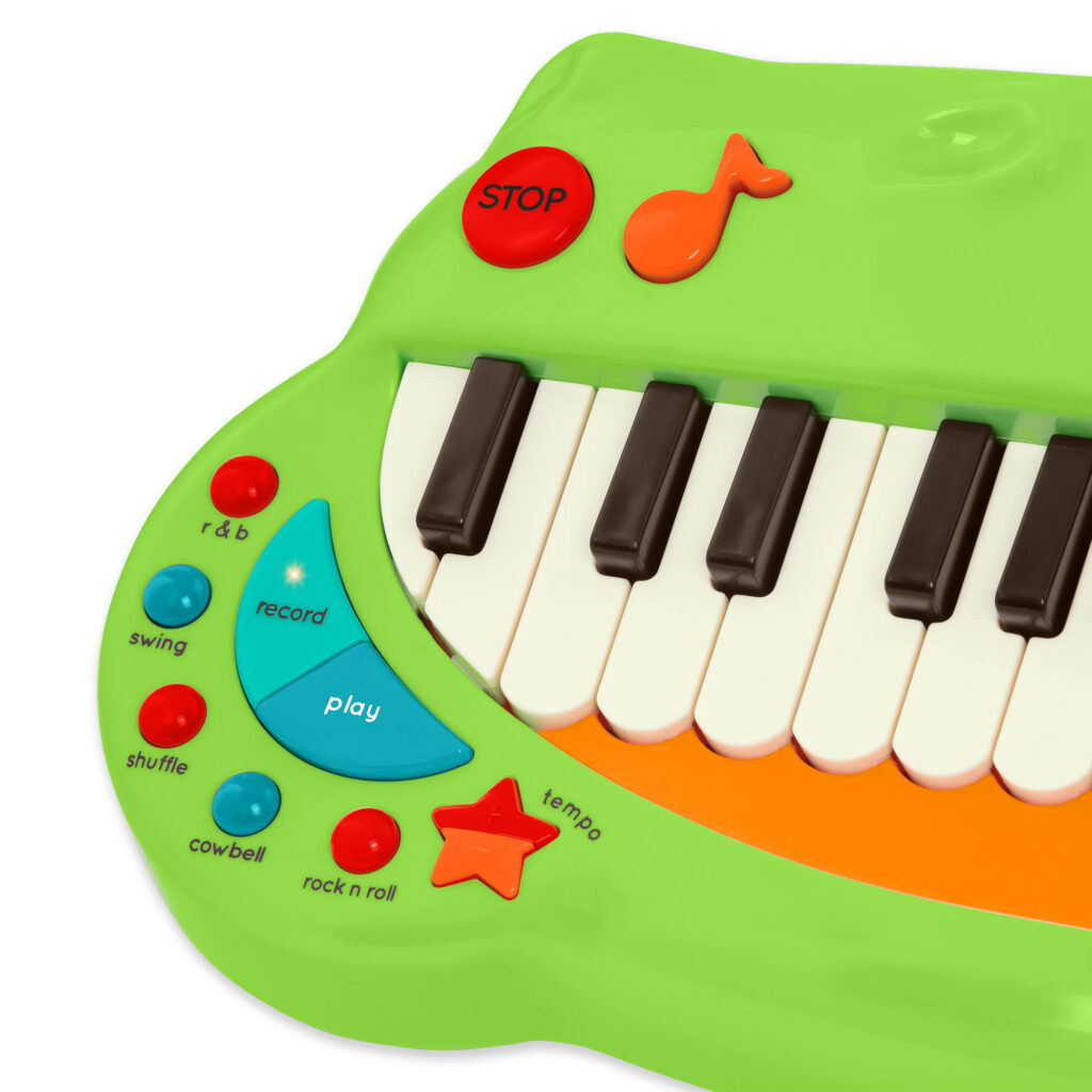 Crocodile Piano | Animal Keyboard Piano for Kids | Battat