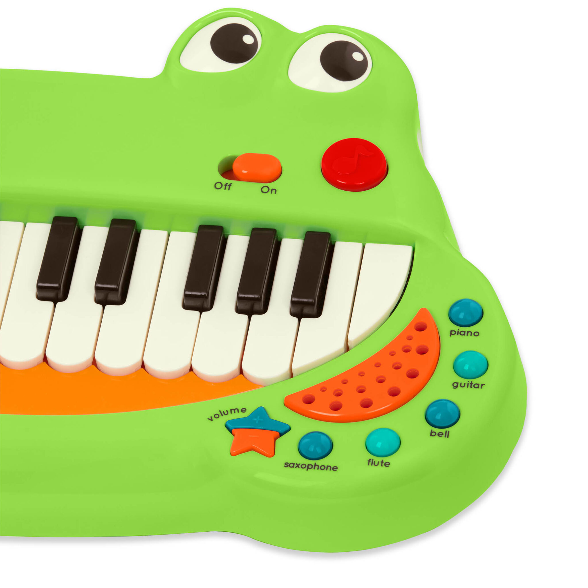 Crocodile Piano | Animal Keyboard Piano for Kids | Battat