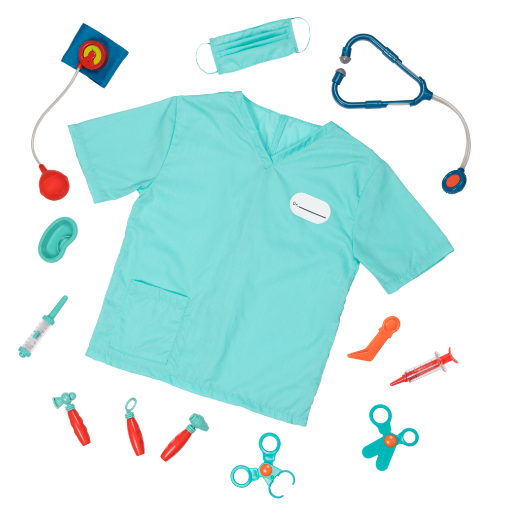 Little Doctor’s Kit | Doctor Play Set with Costume | Battat