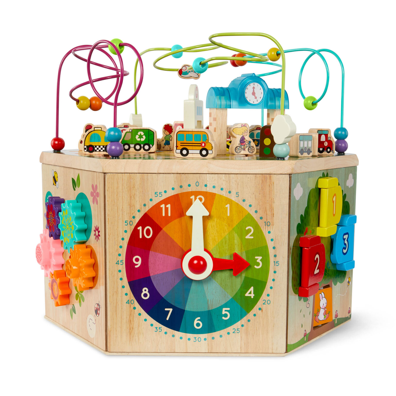 CurioCity | Wooden Activity Center | Battat