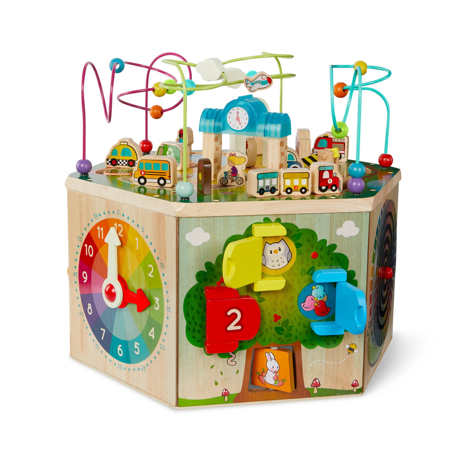 CurioCity | Wooden Activity Center | Battat
