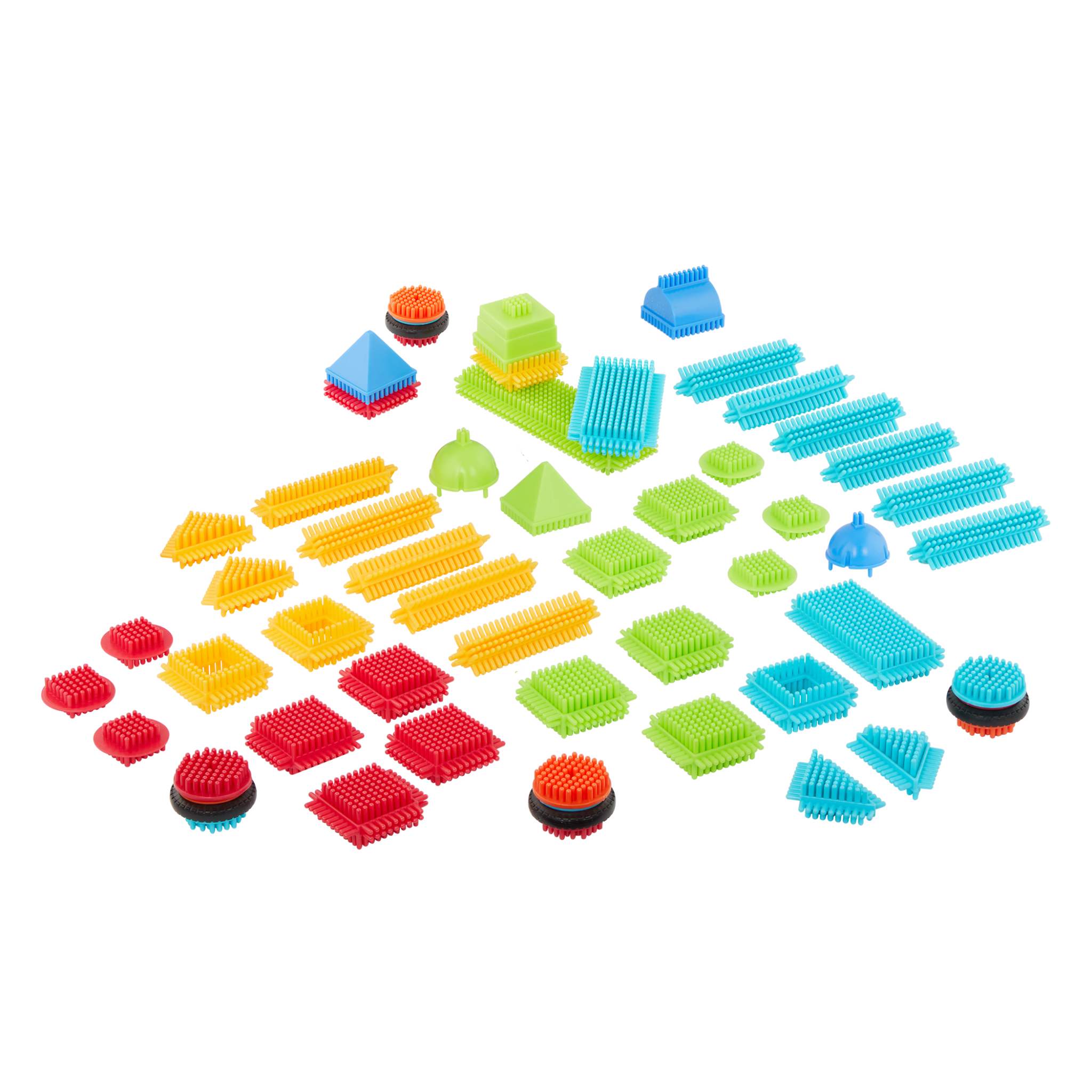 Bristle Blocks | Soft, Sensory Blocks for Toddlers & Kids | Battat