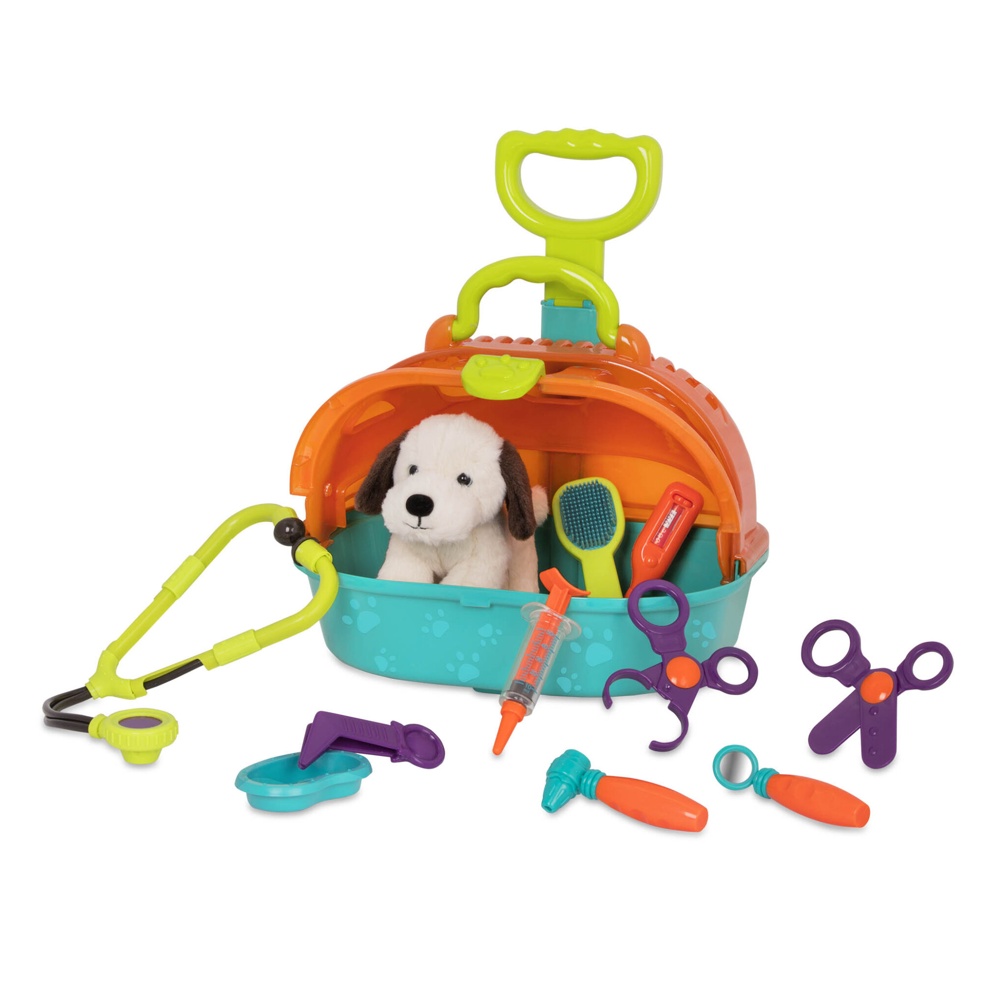 Pup & Go Vet Carrier | Vet Playset | Battat