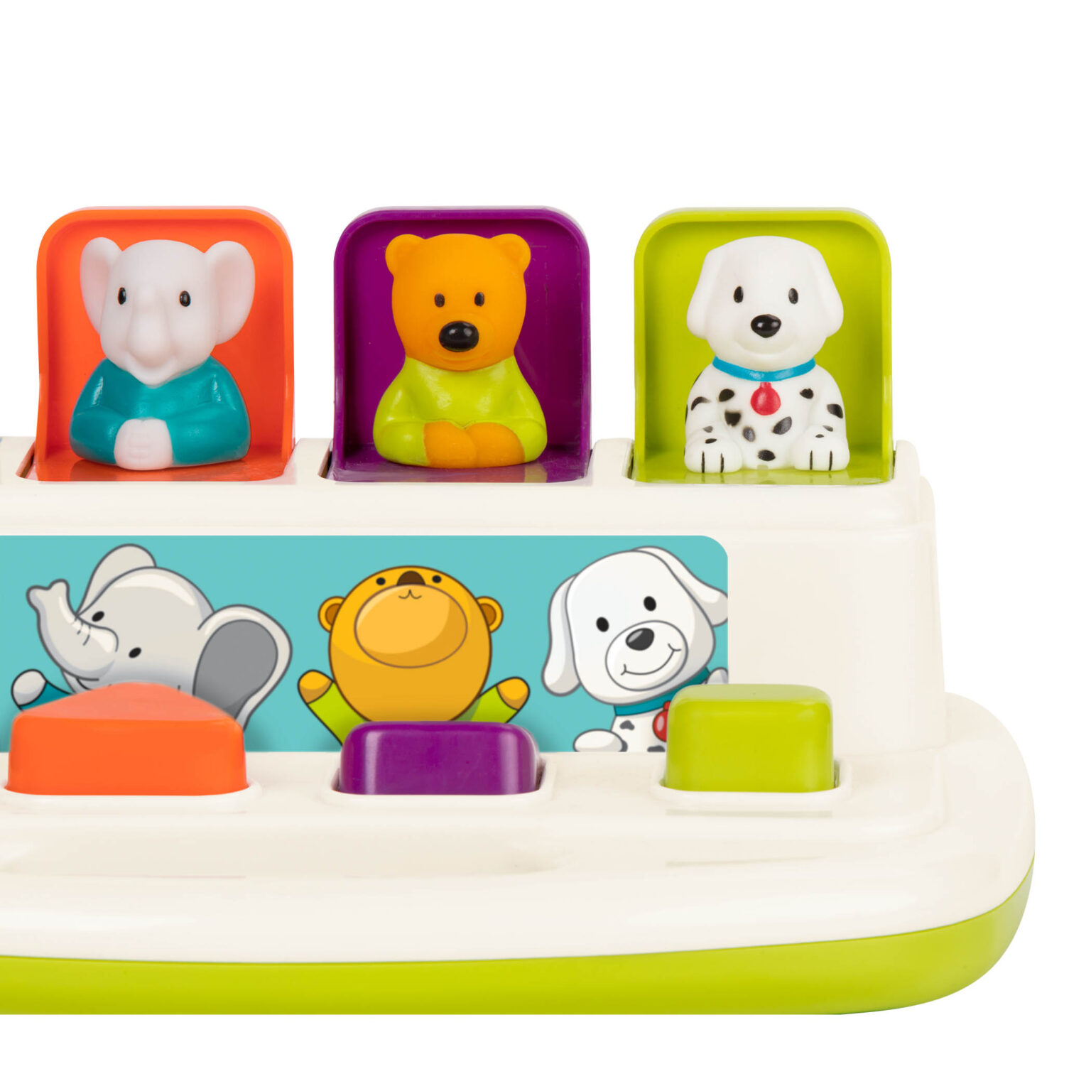 Pop-Up Pals | Pop Up Animal Toy for Babies & Toddlers | Battat