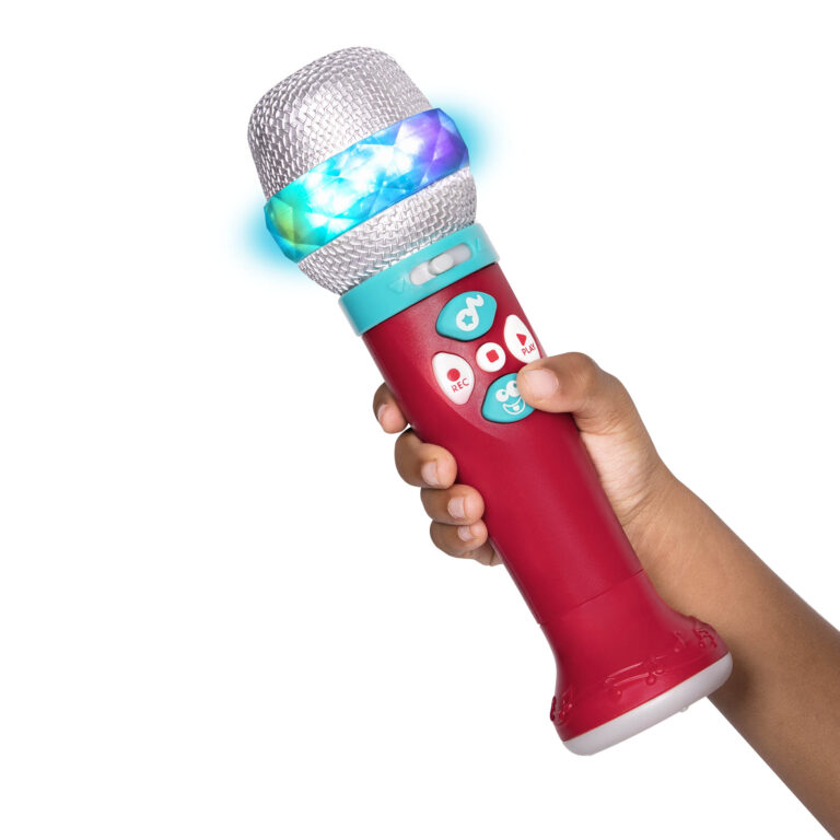 Musical Light Show Microphone | Kids Wireless Microphone | Battat