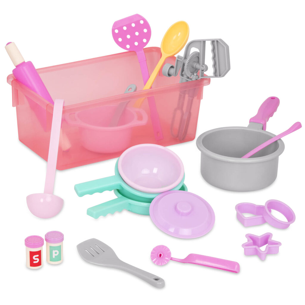 Dinner for Eight Cookware | Cooking Playset | Battat