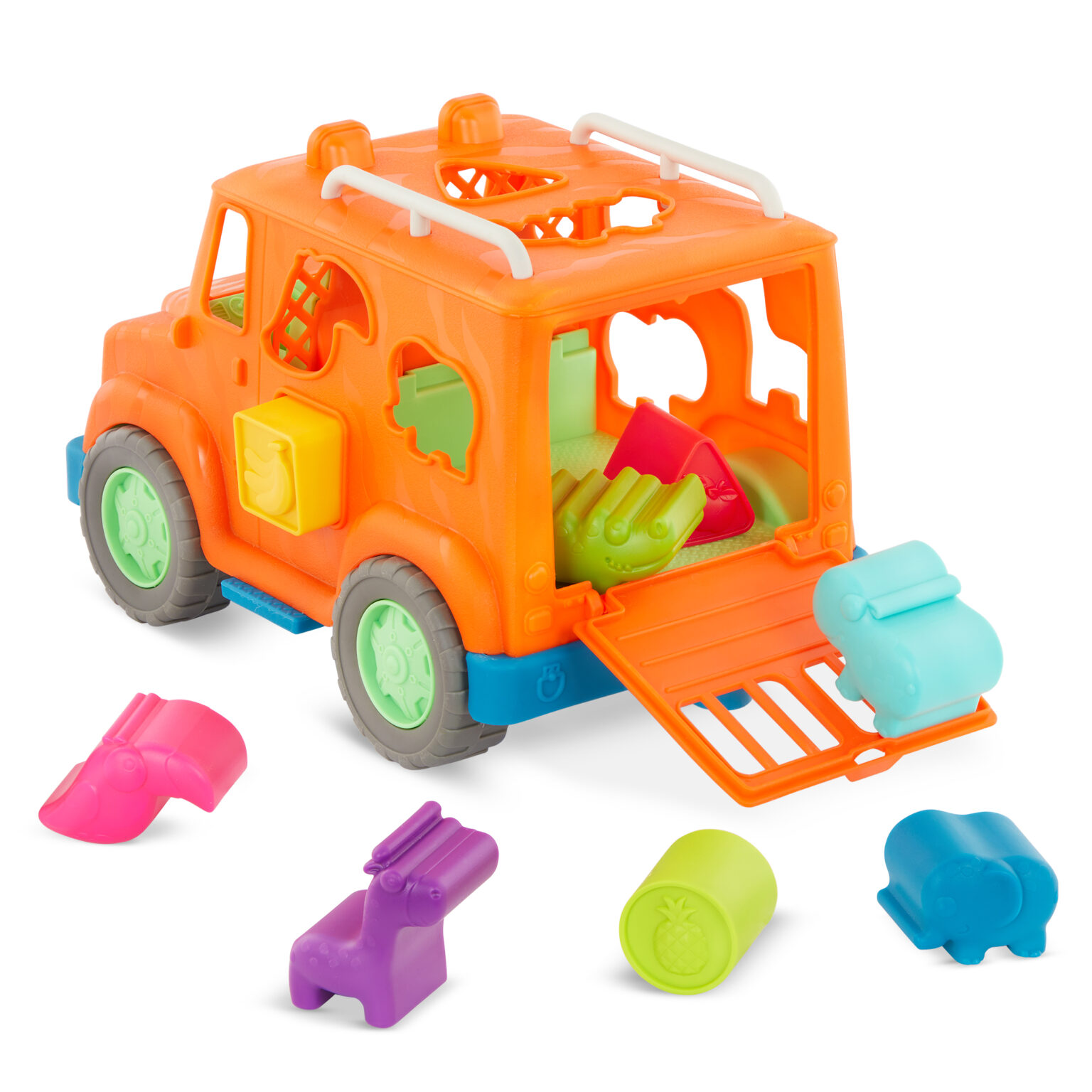 Safari Shape Sorter Truck | Shape Sorting Toy | Wonder Wheels