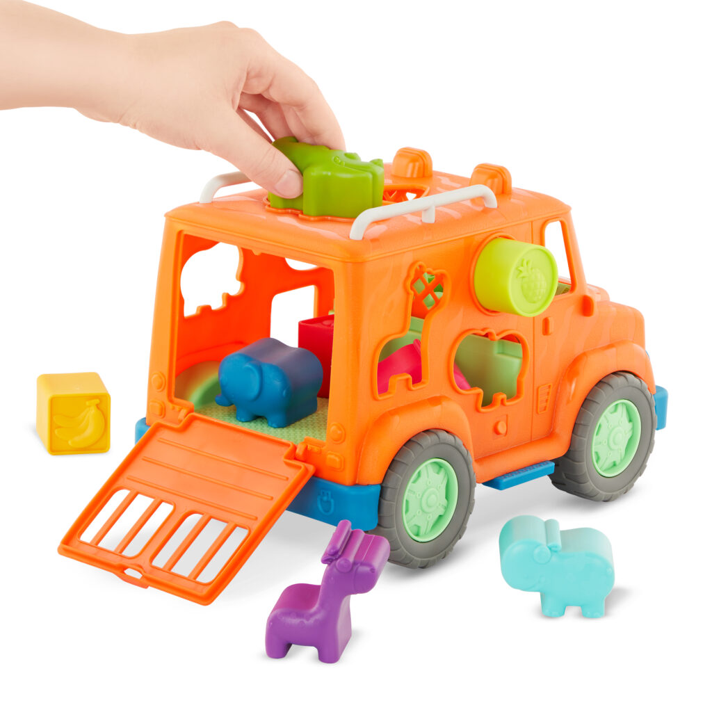 Safari Shape Sorter Truck | Shape Sorting Toy | Wonder Wheels