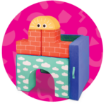 Farm Activity Cube | Wooden Activity Center | Battat