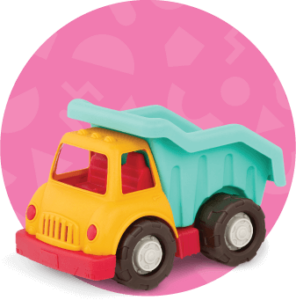 Ride-on Hippo with Blocks | Ride-On & Building Blocks | Locbloc